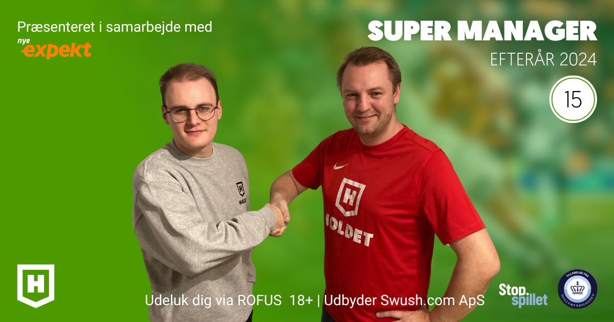 Super Manager: Optakt til 15. runde af managerspillet på holdet.dk